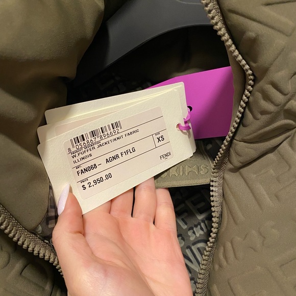 Fendi | Jackets & Coats | Fendi X Skims Down Puffer Jacket | Poshmark